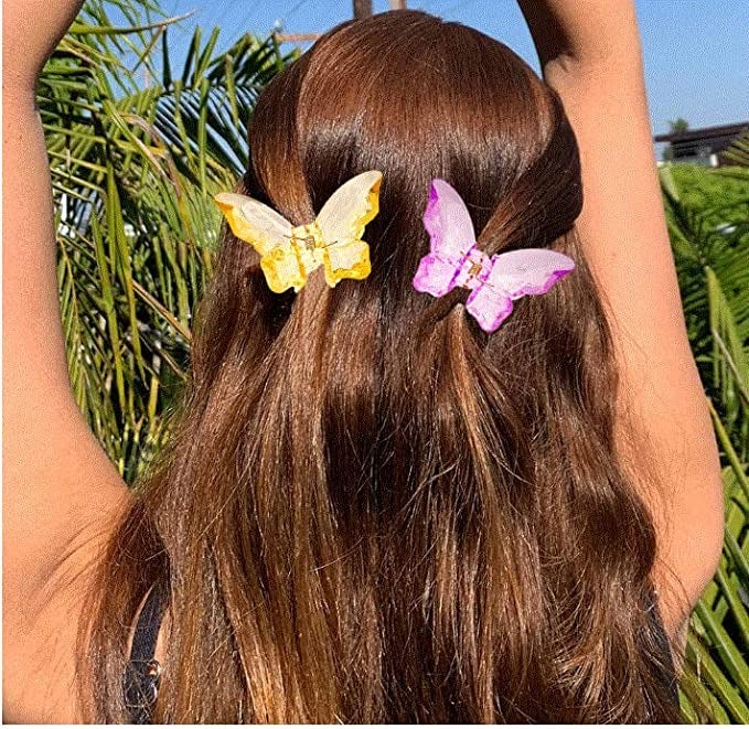 Mini Butterfly Clips for Hair – CHULA FASHIONS